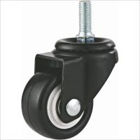 China 1.5 inch polyurethane caster wheels for sale