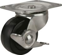 China Locking Wheels Rubber Wheel Tiny Caster 3 for sale