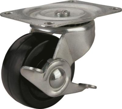 China Locking Wheels Rubber Wheel Tiny Caster 3 for sale