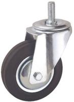 China 4 inch roller ball caster industrial rubber casters stem casters for sale