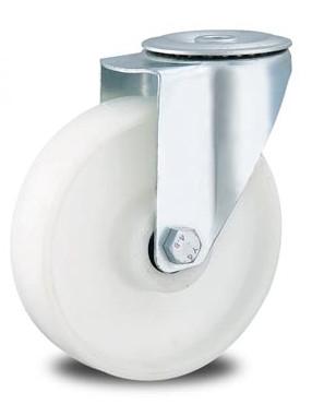 China 8'' bolt hole Polypropylene wheels  industrial castors for sale