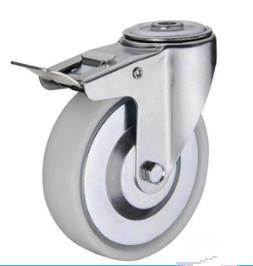 China 8 inch nylon wheels with bearings for sale