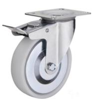 China 4 inch nylon castors trolly wheel for sale
