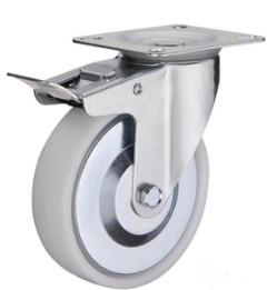 China 4 inch nylon castors trolly wheel for sale