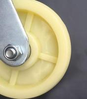 China 6 inch heavy duty scaffold wheels hard casters nylon casters 250kg for sale