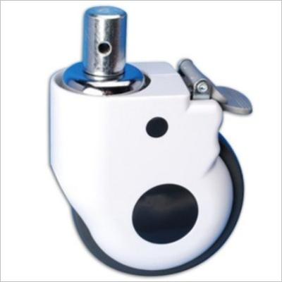 China medical caster locking wheels ruber caster medical supply 5 in for sale