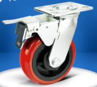 China heavy duty casters with brakes for sale