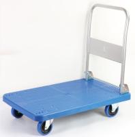 China plastic platform truck trolley pushcart 600lbs for sale