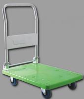 China 300kg foldable hand truck hand  trolley flatbed cart for sale