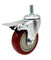 China 125mm PVC wheels and castors for sale