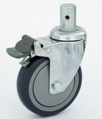 China medical wheel locking casters stem casters wooden floors for sale