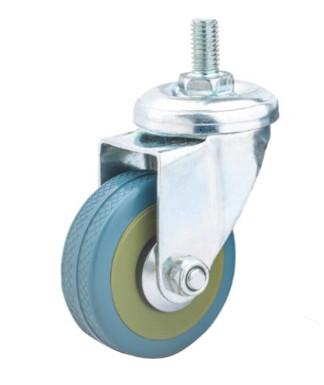 China trolley wheel threaded stem casters furniture castors 2 inch for sale
