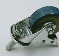 China threaded stem casters with brakes bolt casters for table tennis table 2in for sale