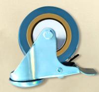 China hollow kingpin caster industrial wheels bolt hole caster furniture castors for sale