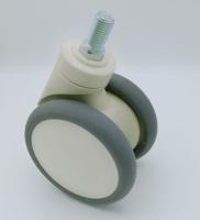 China medical caster with threaded stem 5 inch for sale