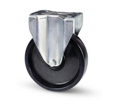 China 4 Inch black  Nylon trolly Wheels Cart Casters truck casters 150kgs for sale