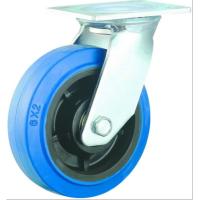China 5 Inch  Heavy Duty Rubber Wheels For Waste Dumpster for sale