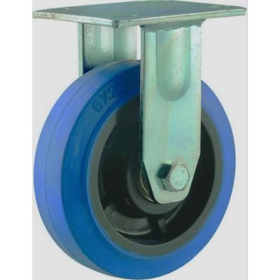 China 6 Inch  Rubber Casters For Trash Dumpster for sale