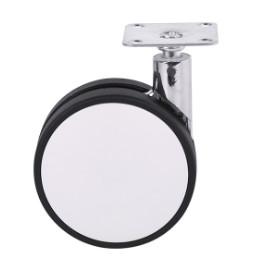 China 60mm PU Wheel Furniture Casters for sale