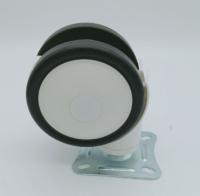China 3 inch medical castors PU wheels for sale