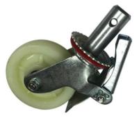 China 6 Inch Scaffold Castor Wheels H Frame Scaffolding PP Caster 270kgs for sale