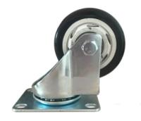 China 3 inch swivel casters  urethane casters  plastic wheels zinc plated for sale