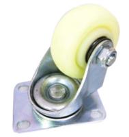 China 3 inch nylon casters swivel wheels pp caster zinc plated for sale