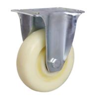 China 3 inch nylon castor wheels hard casters rigid wheels fixed castor wheels for sale