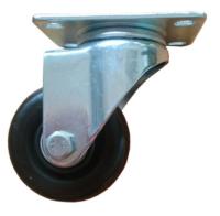 China 3 inch nylon casters swivel wheels pp caster zinc plated for sale