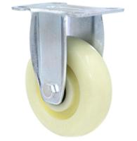 China 4 Inch Nylon Caster Wheel Fixed Casters Rigid Caster Wheels for sale