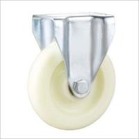 China 5 Inch Nylon Trolley Wheels Rigid Caster Fixed Castors for sale