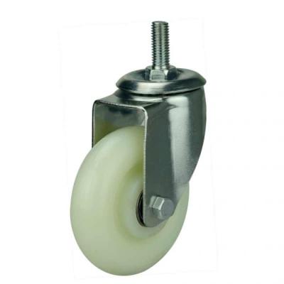 China 100mm Stem Mount Casters Swivel Caster Wheels Stem Castors Nylon Caster Wheels for sale
