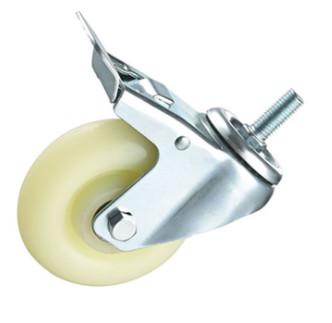 China 4 Inch Lockable Castors Nylon Castors Furniture Wheels Swivel Caster Wheels for sale