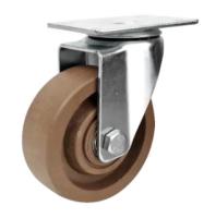 China 4 Inch High Temp Casters Phenolic Wheel Heat Resistant Caster for sale