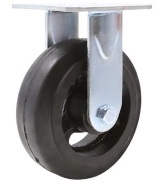 China 8 Inch Heavy Duty Furniture Casters  Industrial Trolley Wheels Iron Casters for sale