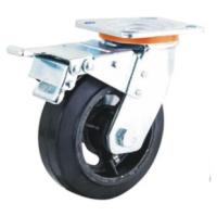 China 5 Inch Heavy Duty Casters With Brakes Locking Wheels Gate Caster for sale