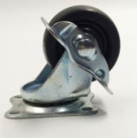 China small soft black rubber caster wheels for furniture for sale