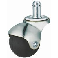 China Ball Wheel Furniture Castors Grip Ring Stem Casters for sale
