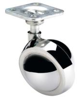 China Shepherd Ball Caster With Metal Tread Carpet Wheel for sale