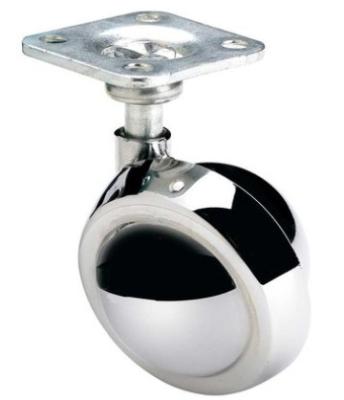 China Shepherd Ball Caster With Metal Tread Carpet Wheel for sale