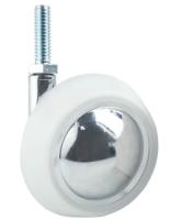 China Round Ball Caster With Threaded Stem for sale
