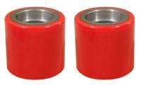 China Manual Pallet Jack Polyurethane Load Wheels 80*70mm for sale