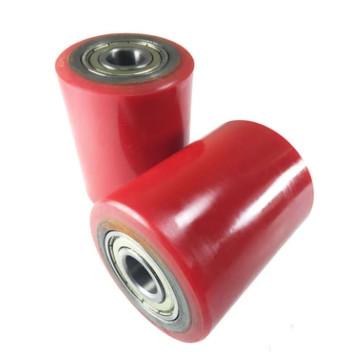 China Polyurethane Pallet Truck Roller Load Wheels 80*90mm for sale