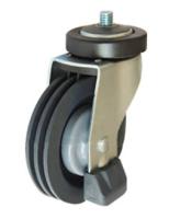 China Shopping Trolley Casters Escalator Castor Wheels 100mm for sale