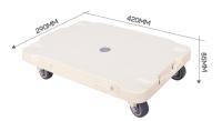 China stacking and interlocking moving dolly 300lbs for sale