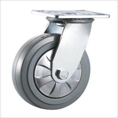 China Heavy duty rubber wheels for sale