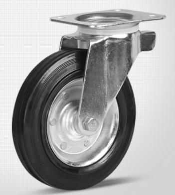 China Garbage Bin Wheel  6 Inch for sale