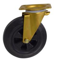 China Dustbin Container Castor Wheels 6 Inch for sale