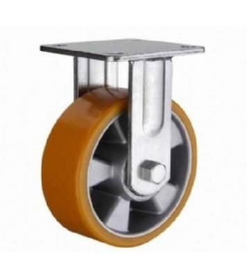China Heavy Duty PU On Aluminium Casters for sale