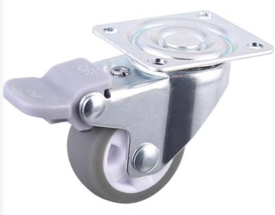 China Small TPR Rubber Caster for sale